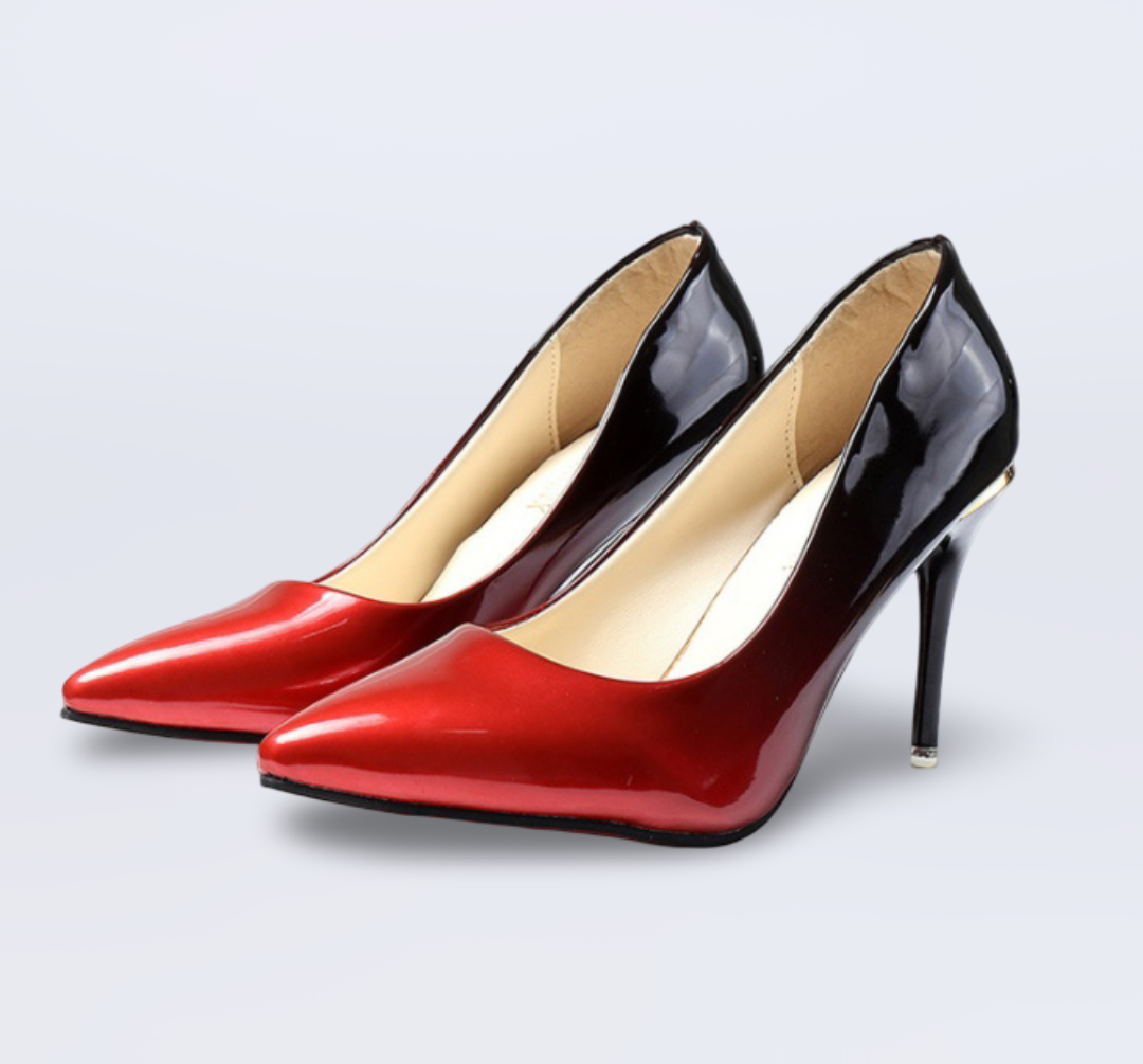 Gradient High Heels | Pointed Toe Ombre Stilettos - Shop now – Boujee Mafia